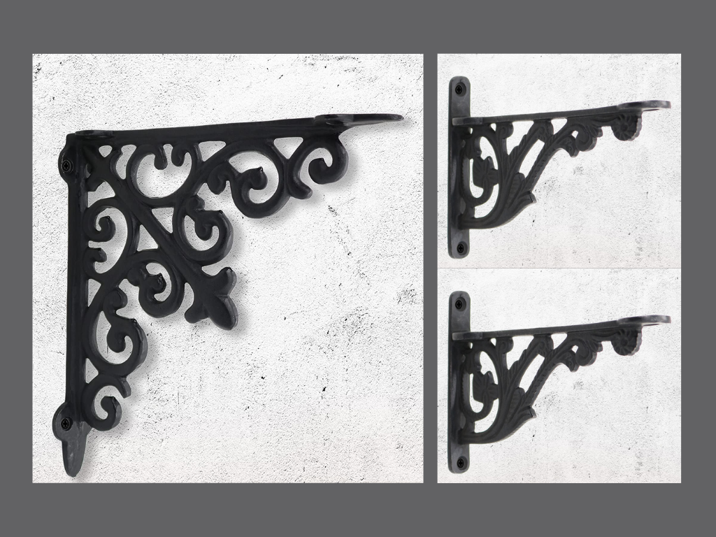 The Perfect Cast Iron Shelf Brackets To Add To Your Wonderful Home ...